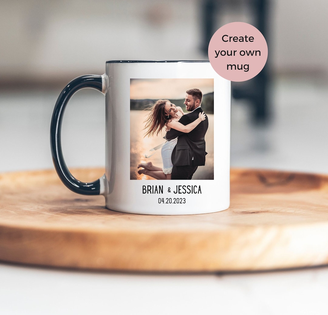 Custom Photo Mug Personalized Mug Photo Text Mug Gift for - Etsy