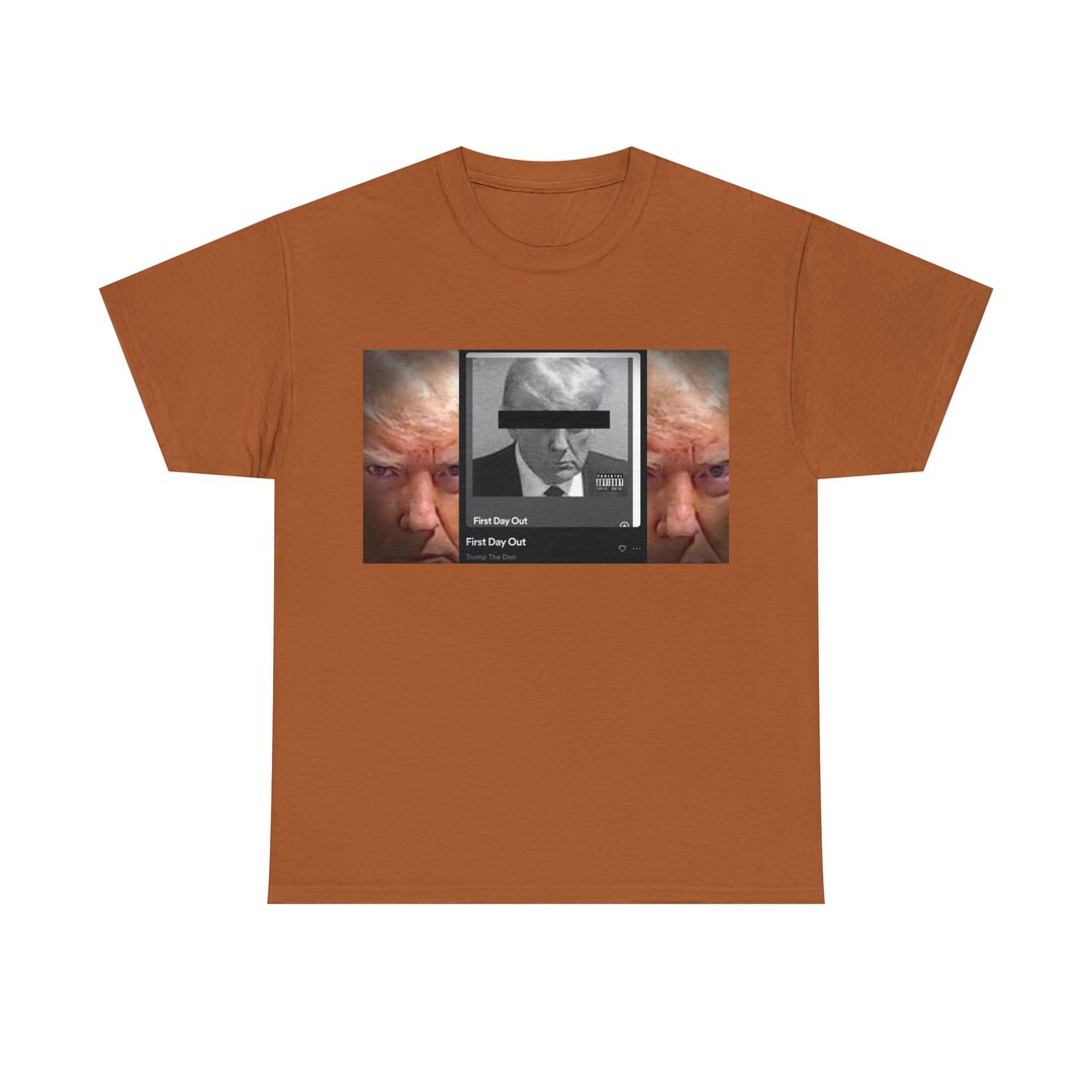 First Day Out Donald Trump Mugshot - Etsy