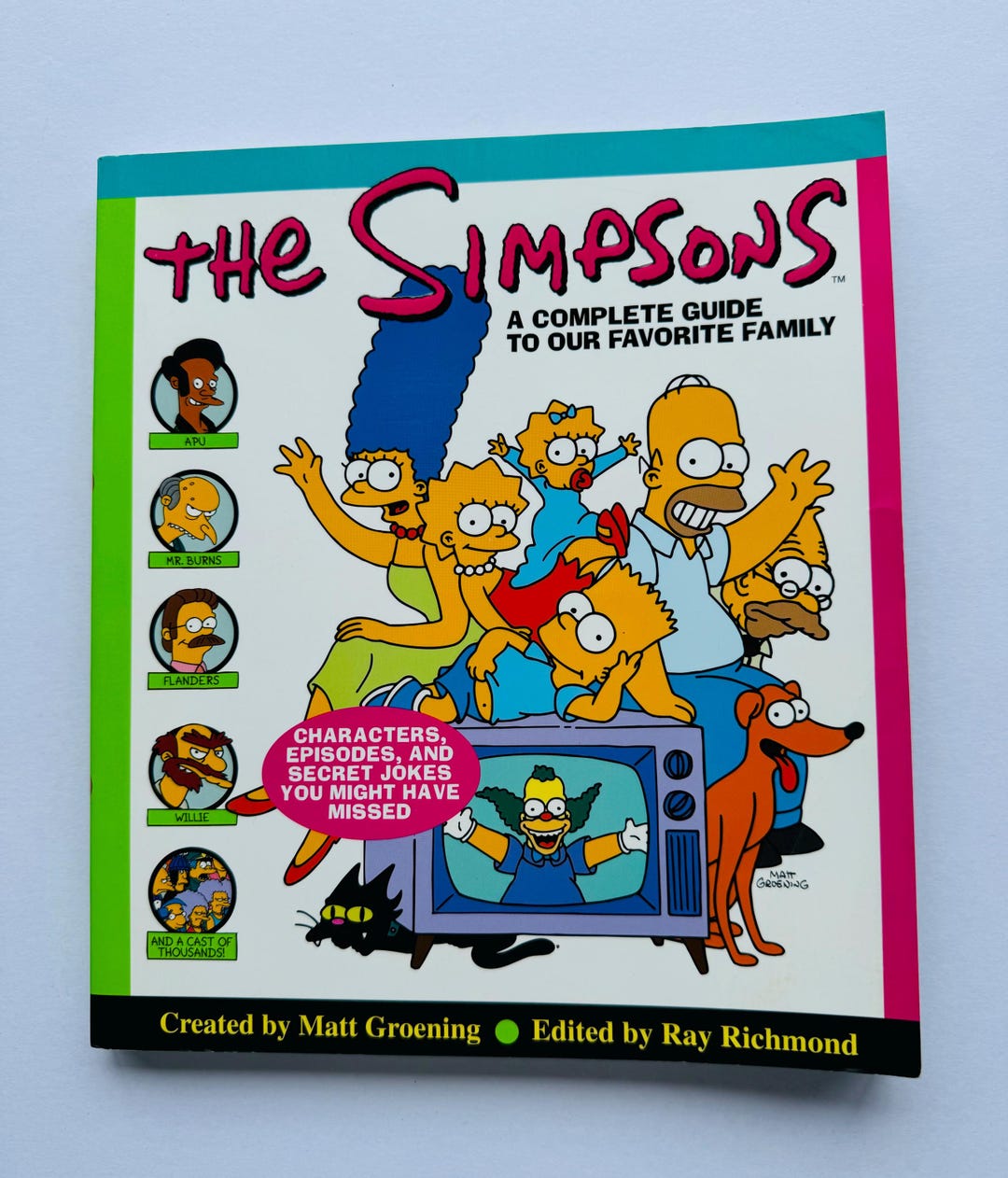 Vintage Retro 1997 the Simpsons Guide Book by Matt Groening Cartoon ...
