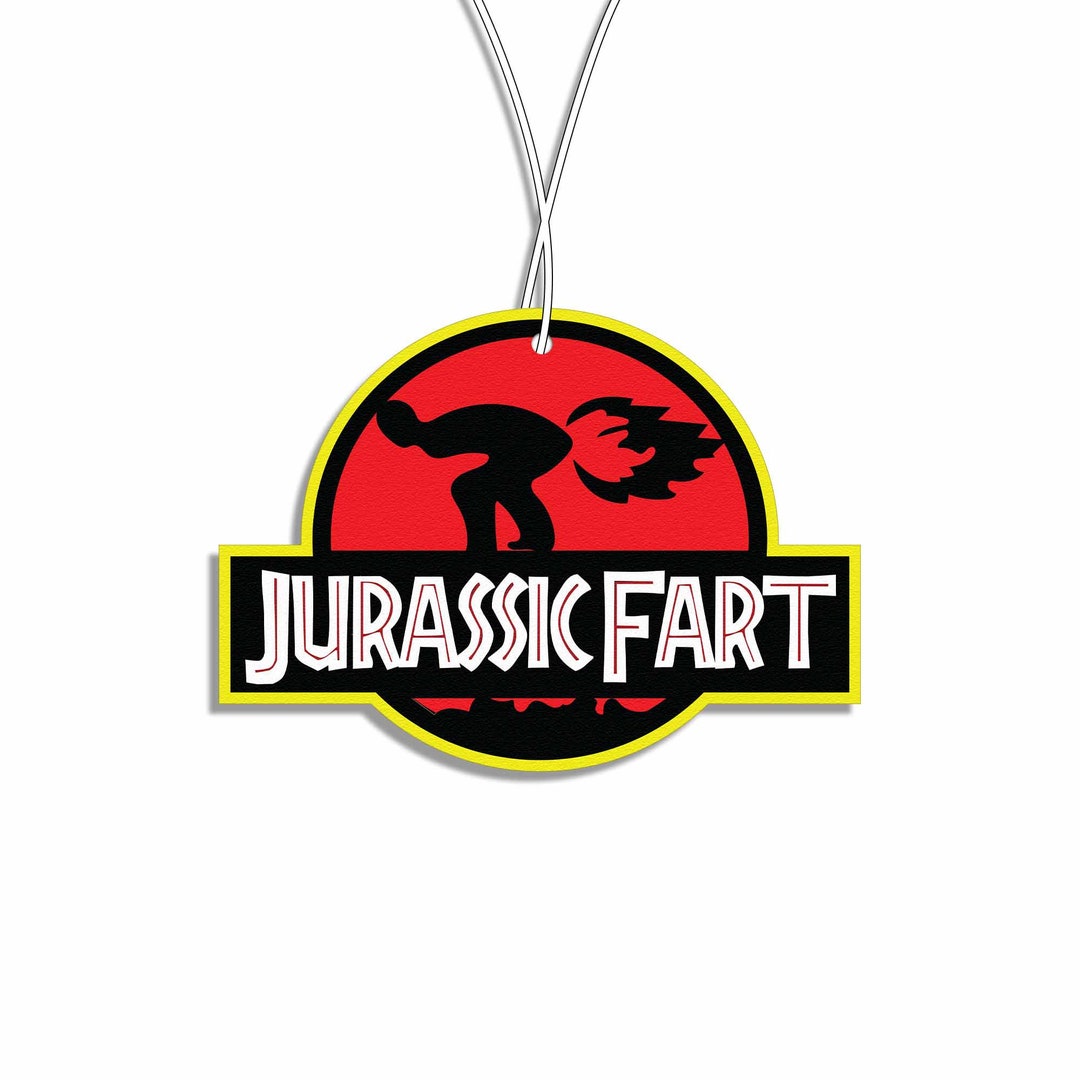 JURASSIC FART Fragrance Tree / Air Freshener - Etsy