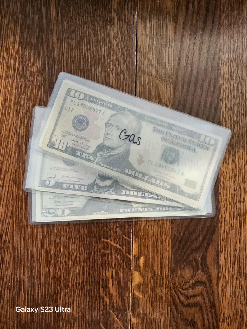 Custom Wallet Cash Envelope Inserts - Etsy