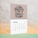 2024 Self Love Affirmations Calendar 2024 Wall Calendar - Etsy