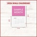 2024 Self Love Affirmations Calendar 2024 Wall Calendar - Etsy