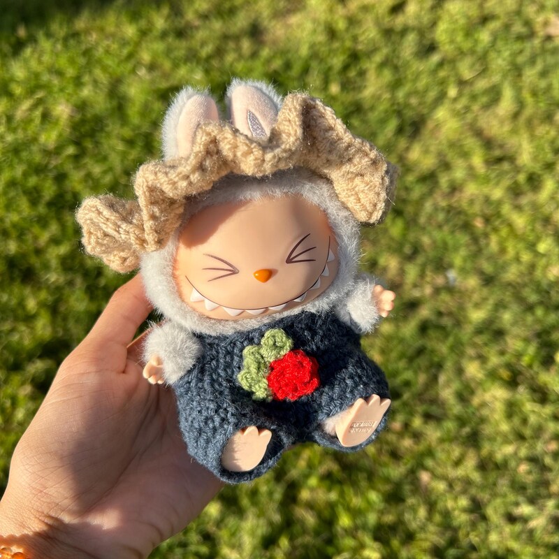 Labubu Strawberry - Etsy