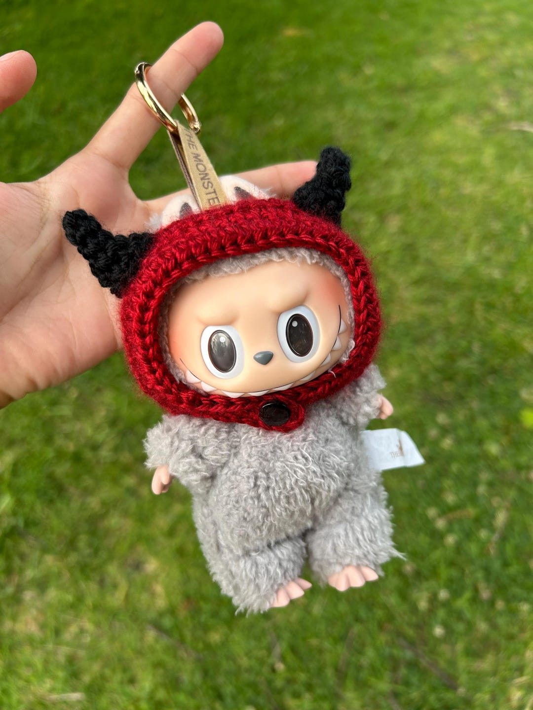 Crochet Labubu Devil Demon Horn Hat Clothes - Etsy