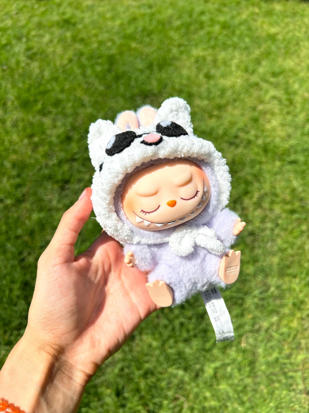 Crochet Labubu Gojo Kitty Hat Clothes - Etsy