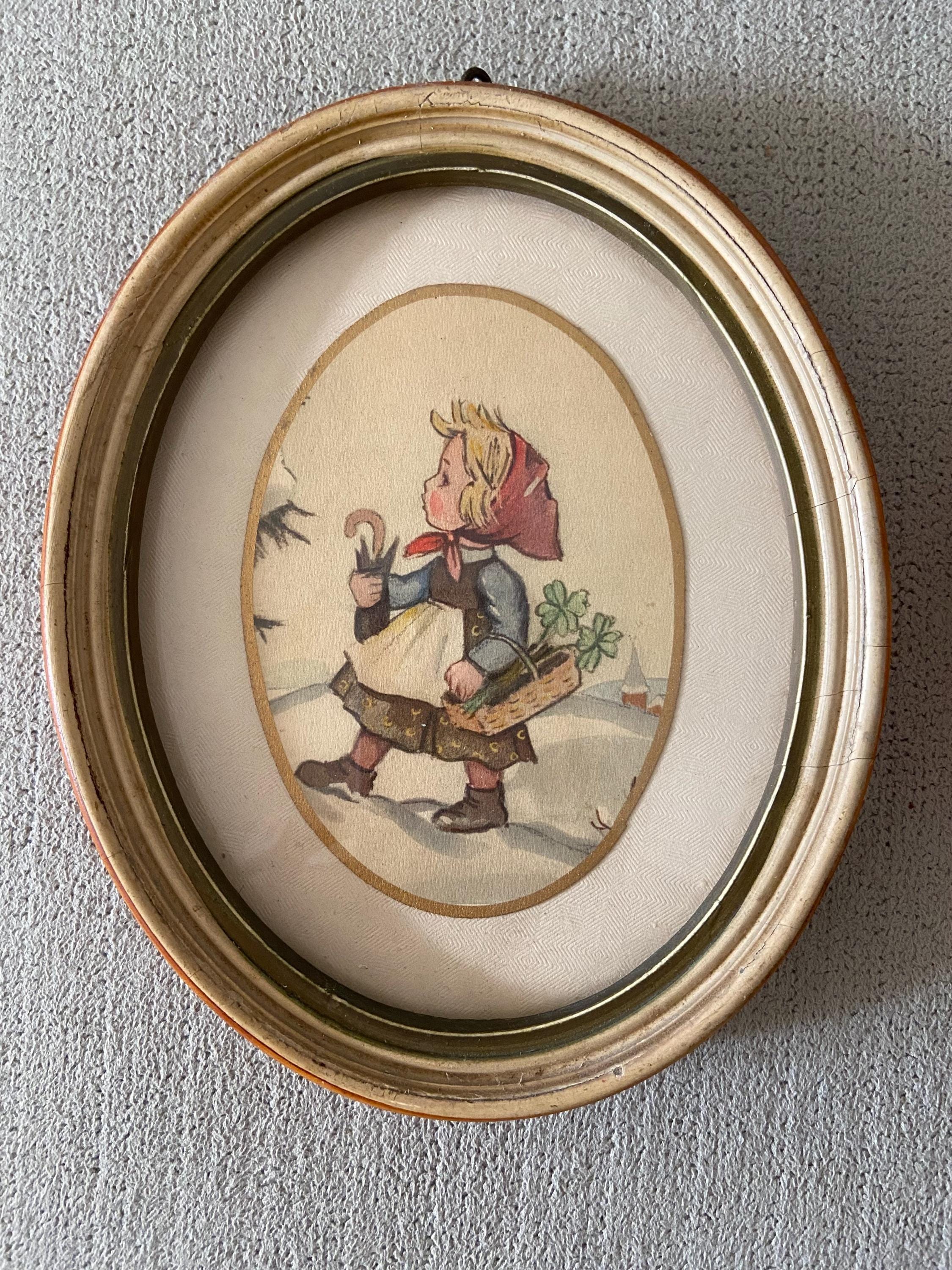 German Hummel Style Boy/girl Wall Decor - Etsy