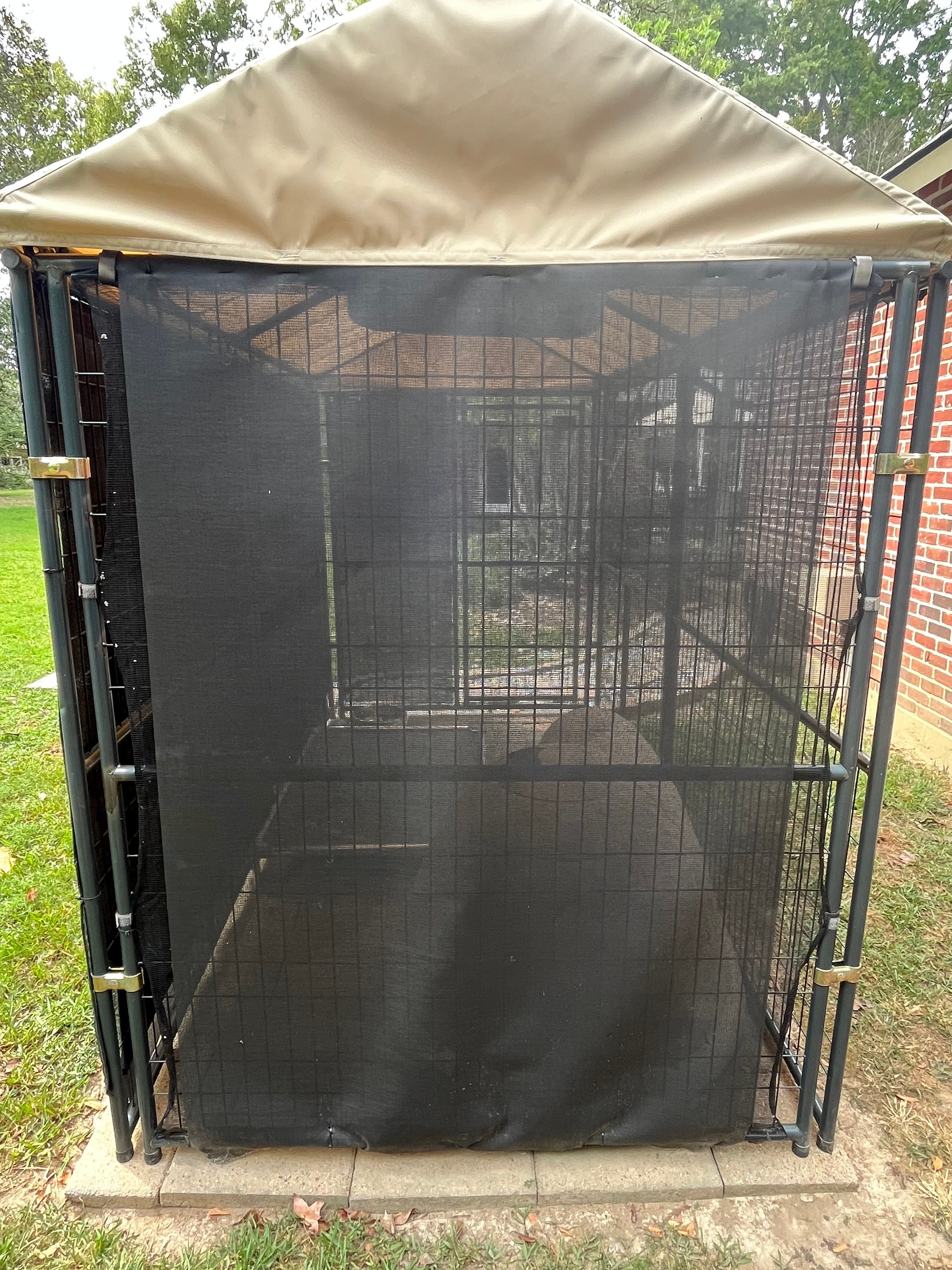 How to Build a Classy Outdoor Dog Kennel - Etsy