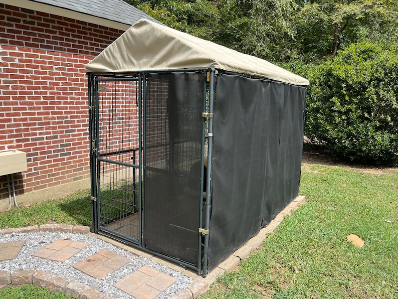 How to Build a Classy Outdoor Dog Kennel - Etsy