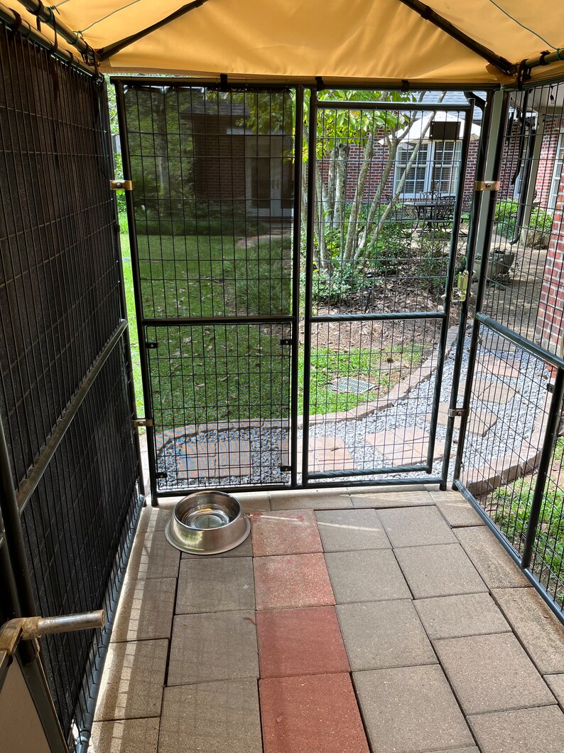 How to Build a Classy Outdoor Dog Kennel - Etsy