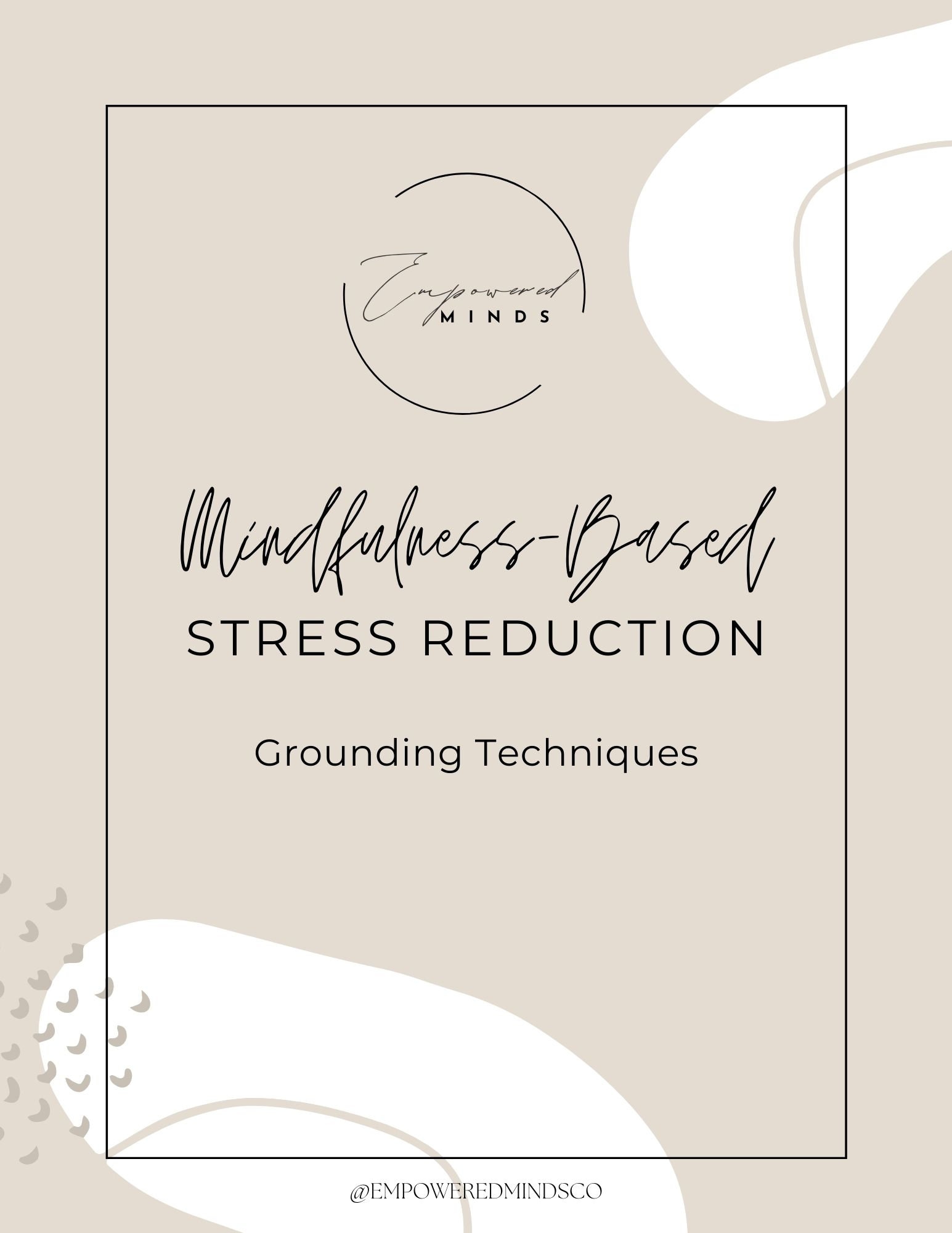 Mindfulness-based Stress Reduction Workbook Guided Self-care PDF ...