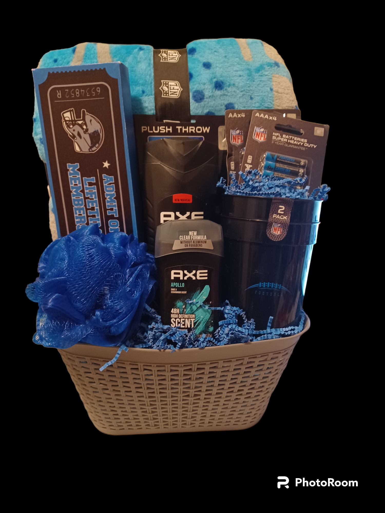 Carolina Panthers Gift Basket - Etsy