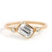2ct Emerald Cut Solitaire Ring, Anniversary Ring / Engagement Ring ...