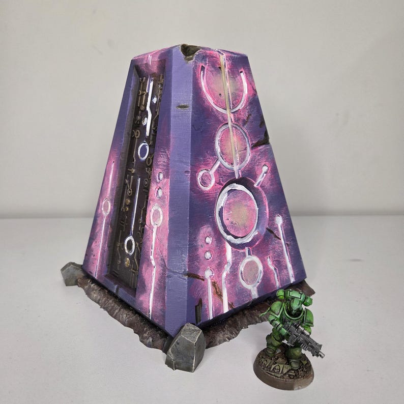 Hand-painted Eldritch Rune Stone Terrain Set - 3D Printed Fantasy ...
