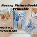 Printable Rosary Booklet How to Pray Rosary Teach Kids to Pray Rosary ...