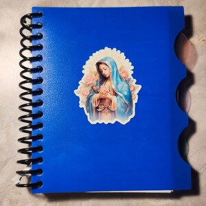 Blessed Mother Mary 2 Sizes Beautiful Hail Mary Waterproof Vinyl ...