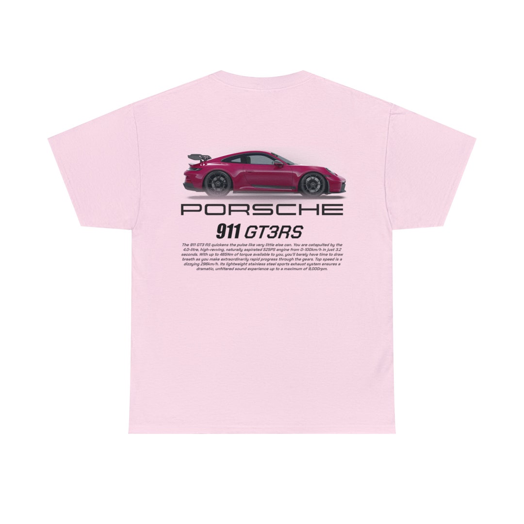 Unisex Heavy Cotton Tee Porsche Design 911 Gt3rs T-shirt - Etsy
