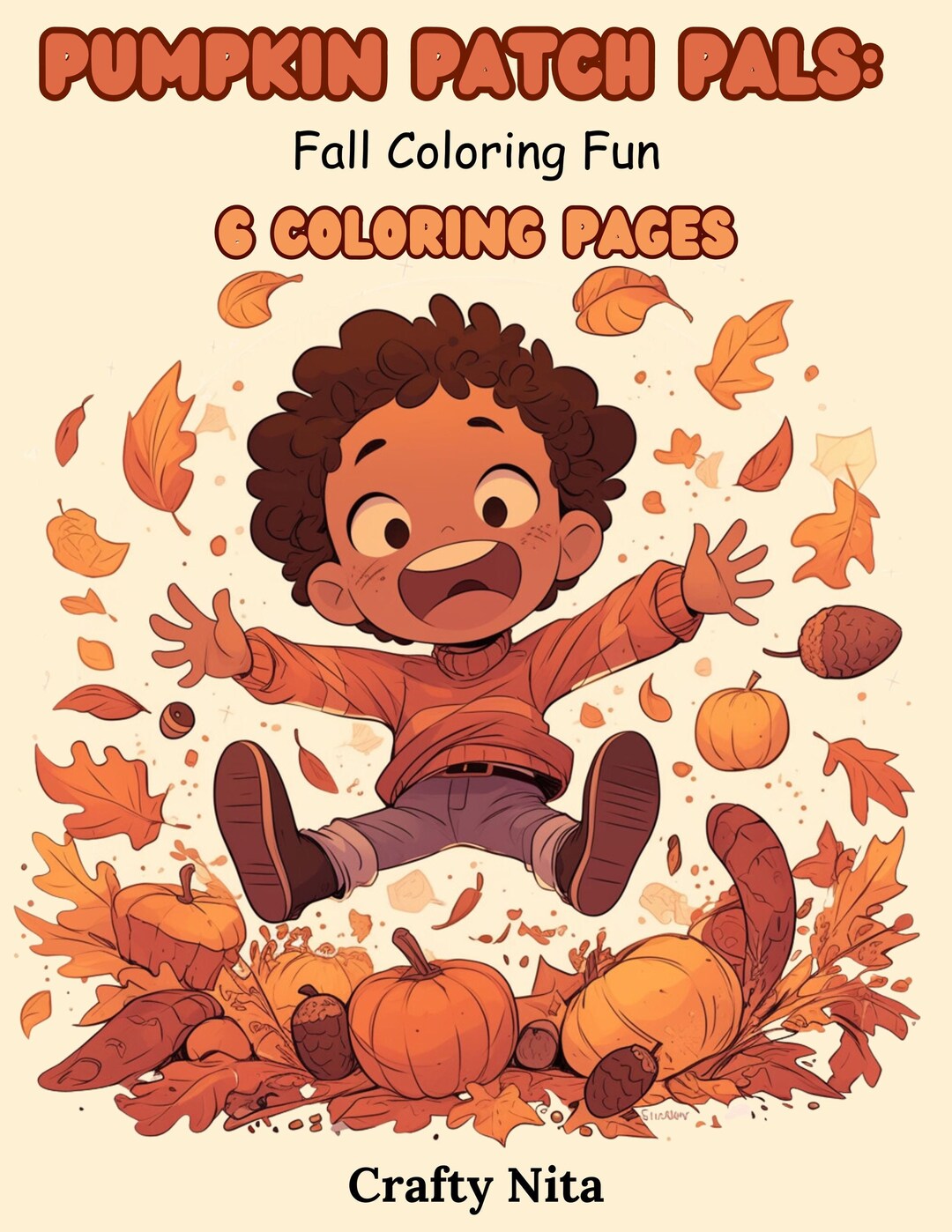 Coloring Pages Pumpkin Patch Pals - Etsy