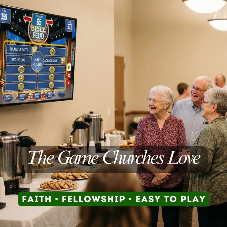 Friendly Feud Bible Games, Christian Family Interactive Powerpoint ...