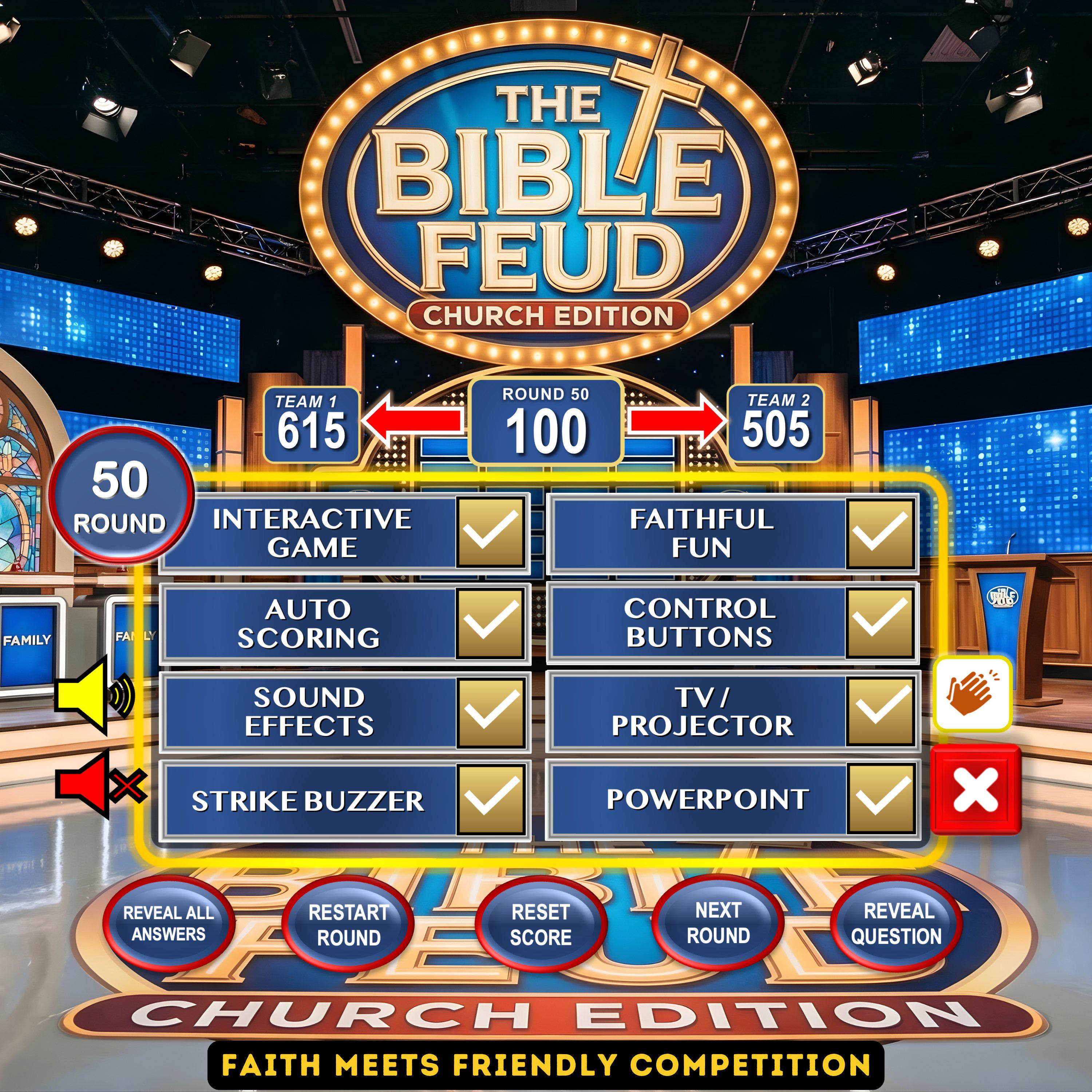Friendly Feud Bible Games, Christian Family Interactive Powerpoint ...