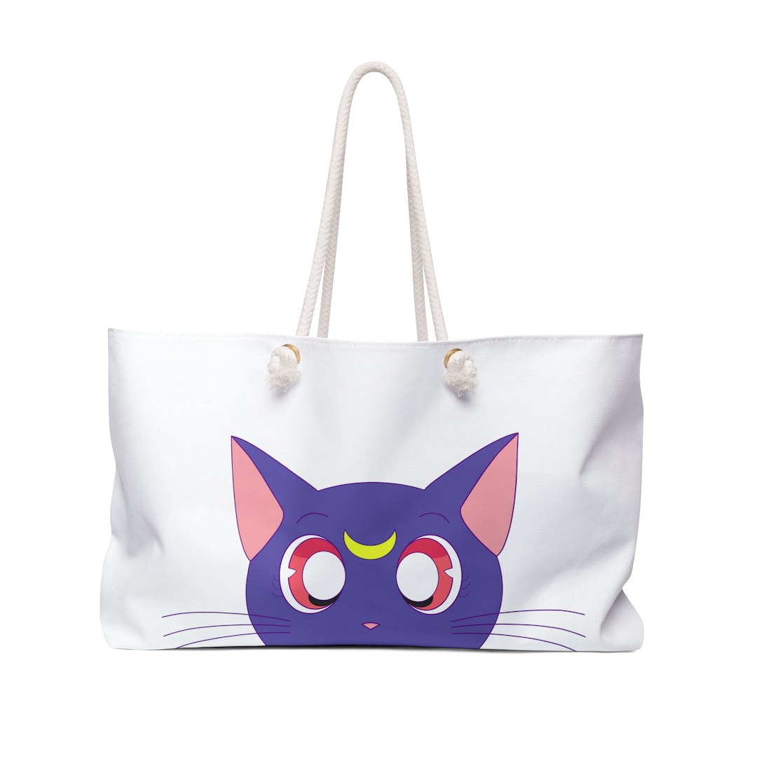 Luna Moon Bag Anime Cat Purse Luna Gift Handbag Totebag Gift for Anime ...