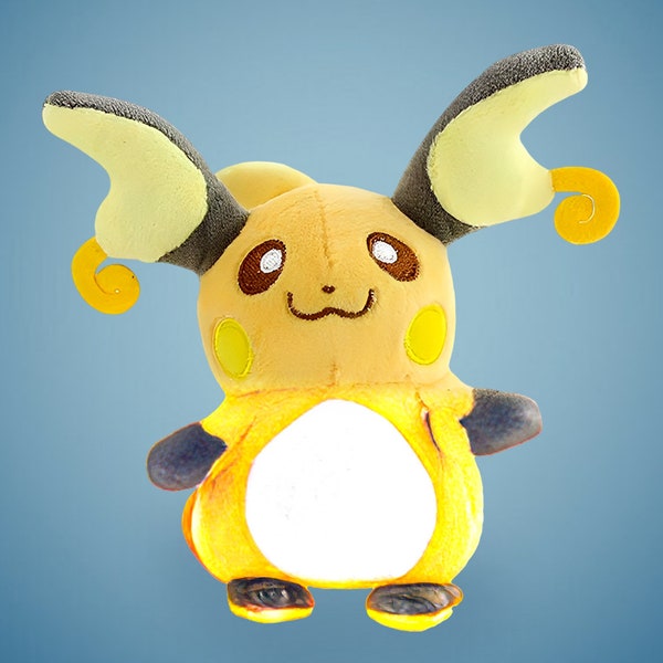 Raichu Plush Toy - Etsy