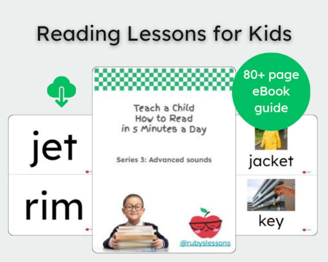 Ruby's Lessons Series 2: Teach Your Child to Read Advanced Sounds ...