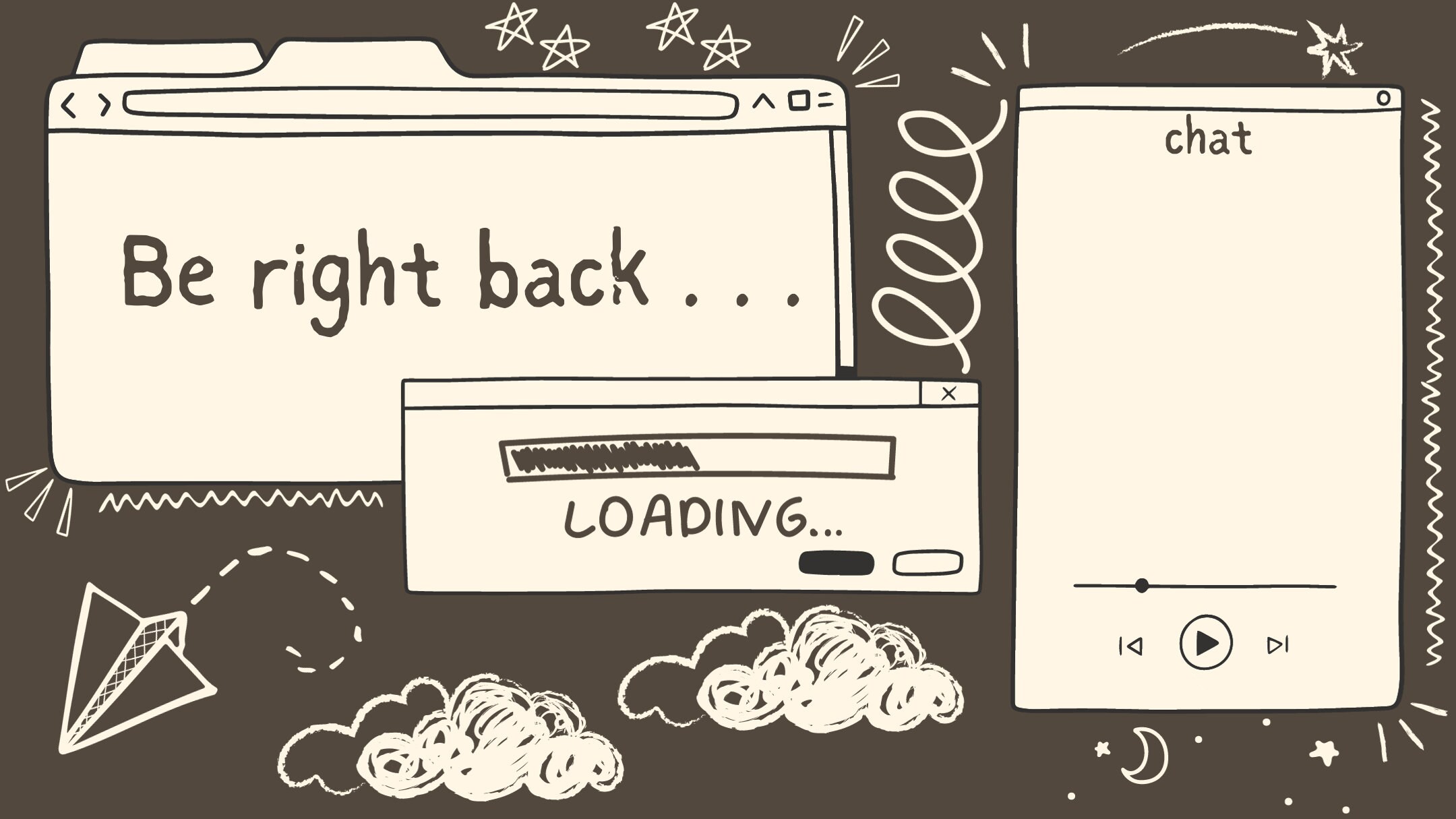 Cozy Animated Cartoon Stream and Twitch Package With Chatbox / - Etsy