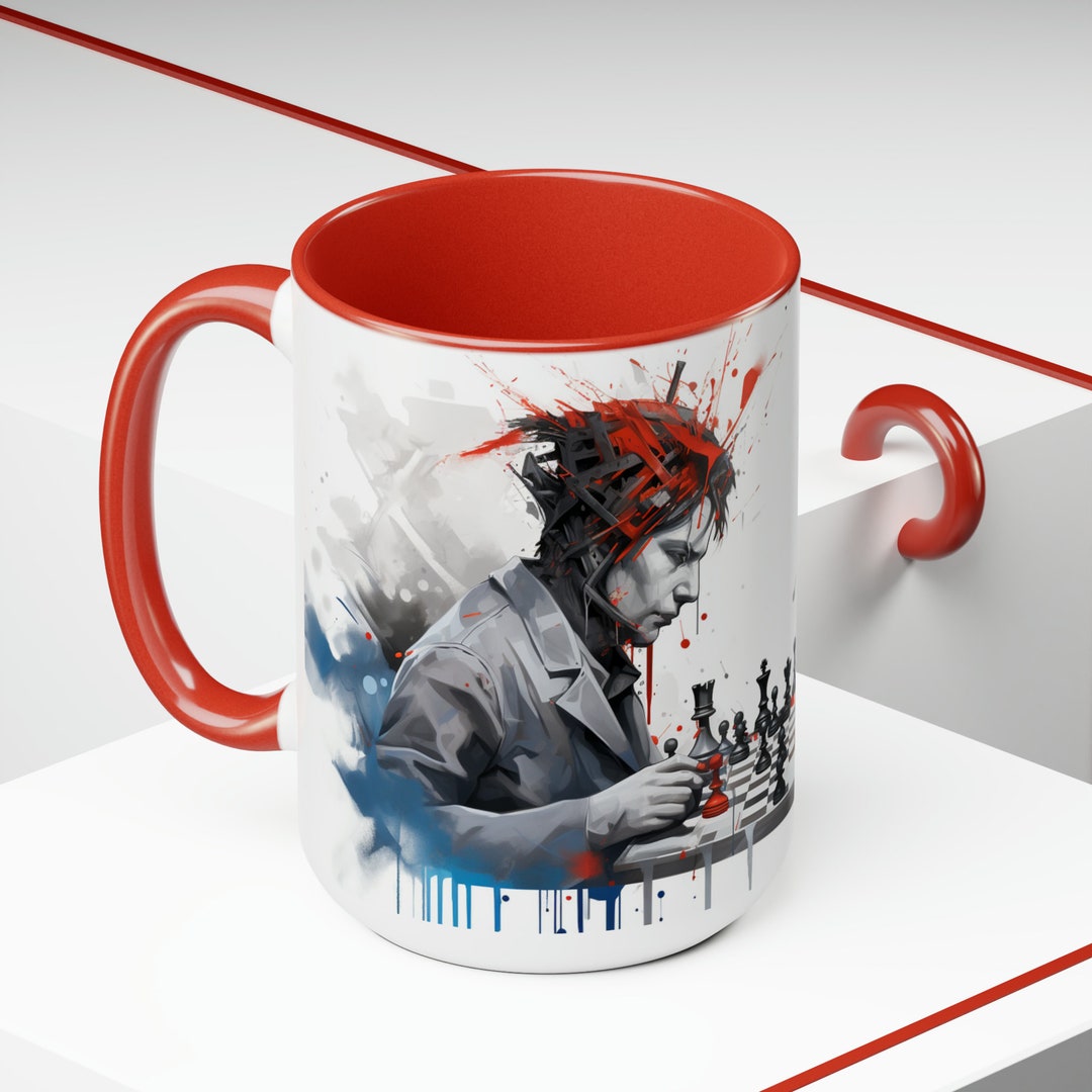 Collector Edition: "urban Kings" Graffiti Chess Mug - 15oz Ceramic ...