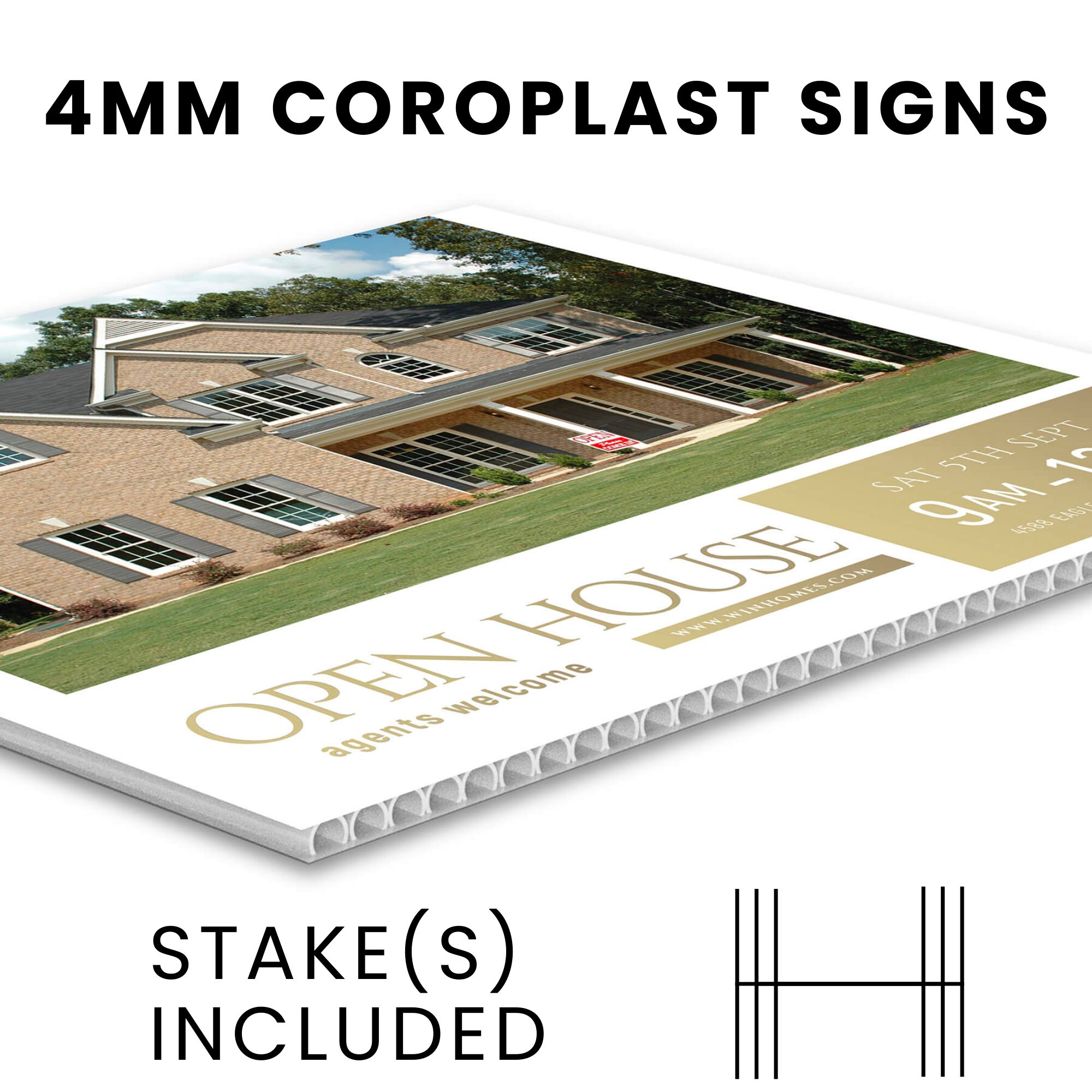 CUSTOM YARD SIGNS | 1-day Production | Fast Shipping | Single & Double ...