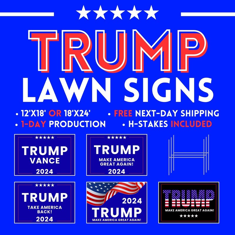 Trump Yard Signs Free - Etsy
