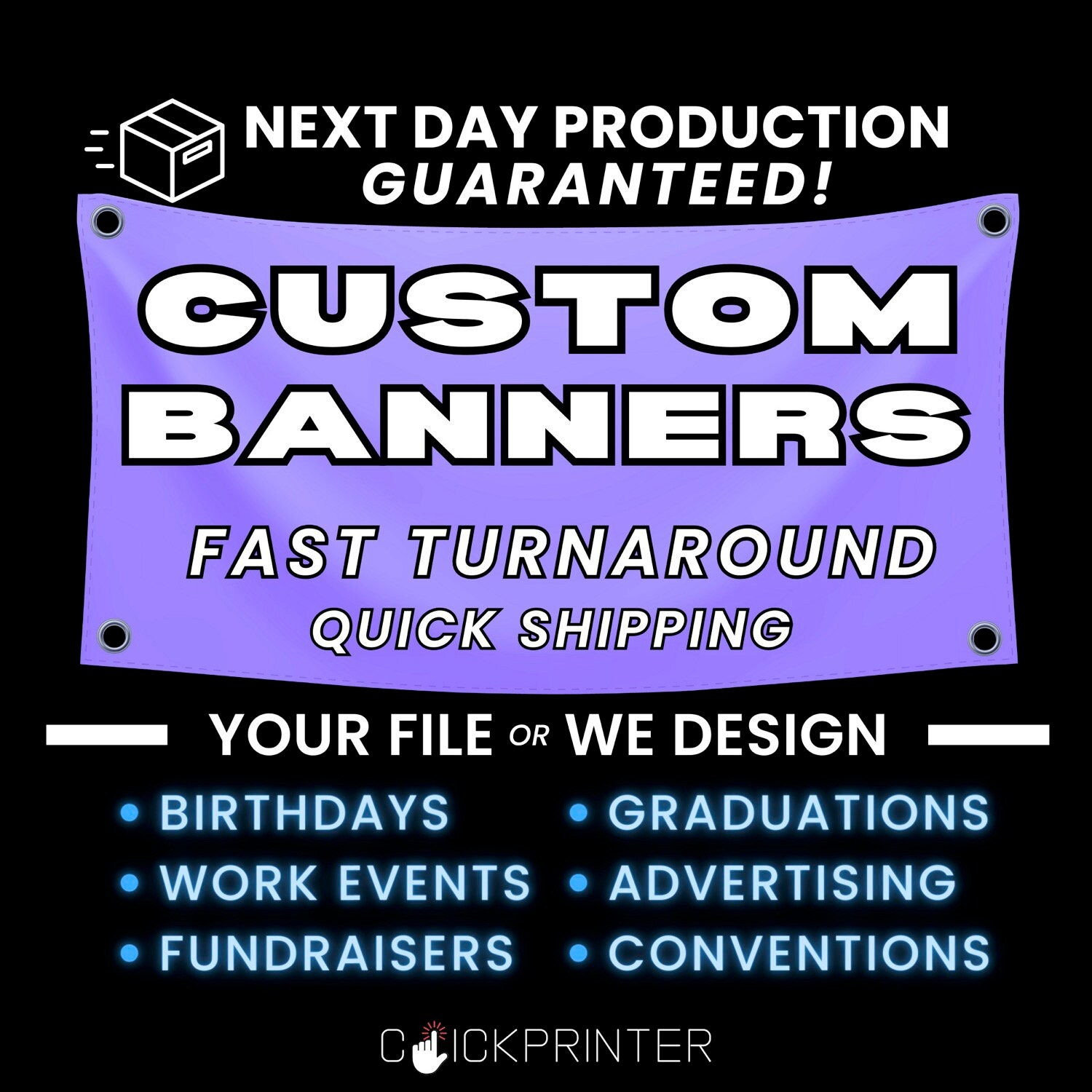 Fast Shipping Banner