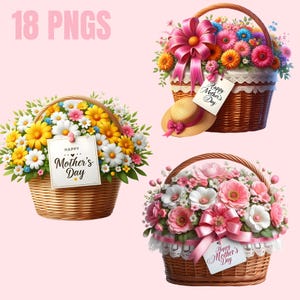 Mother's Day Clipart, Happy Mothers Day PNG, Mother's Day Sublimation ...