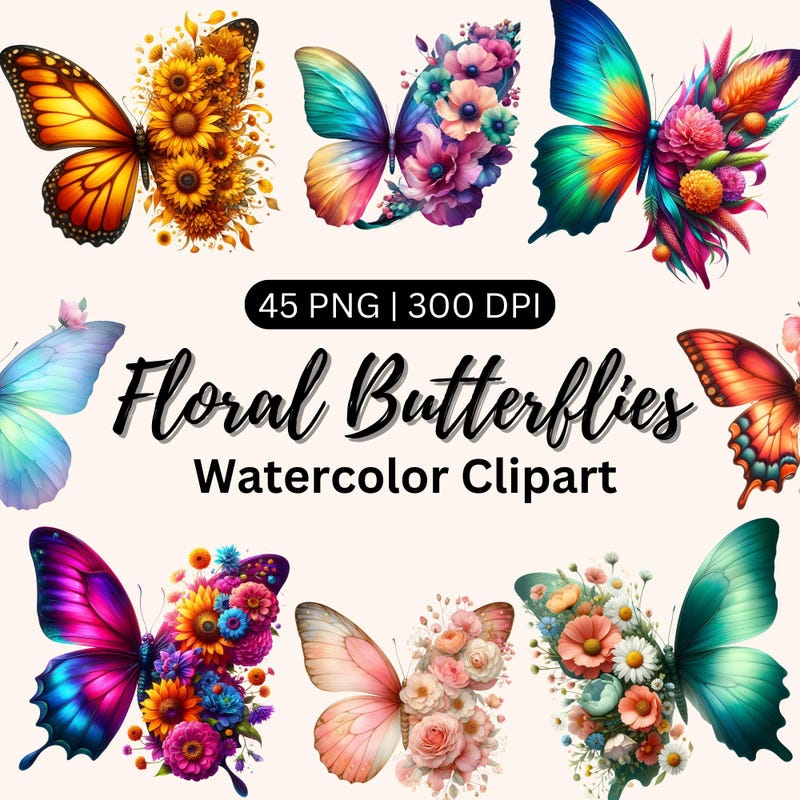 Free Butterfly Printable - Etsy