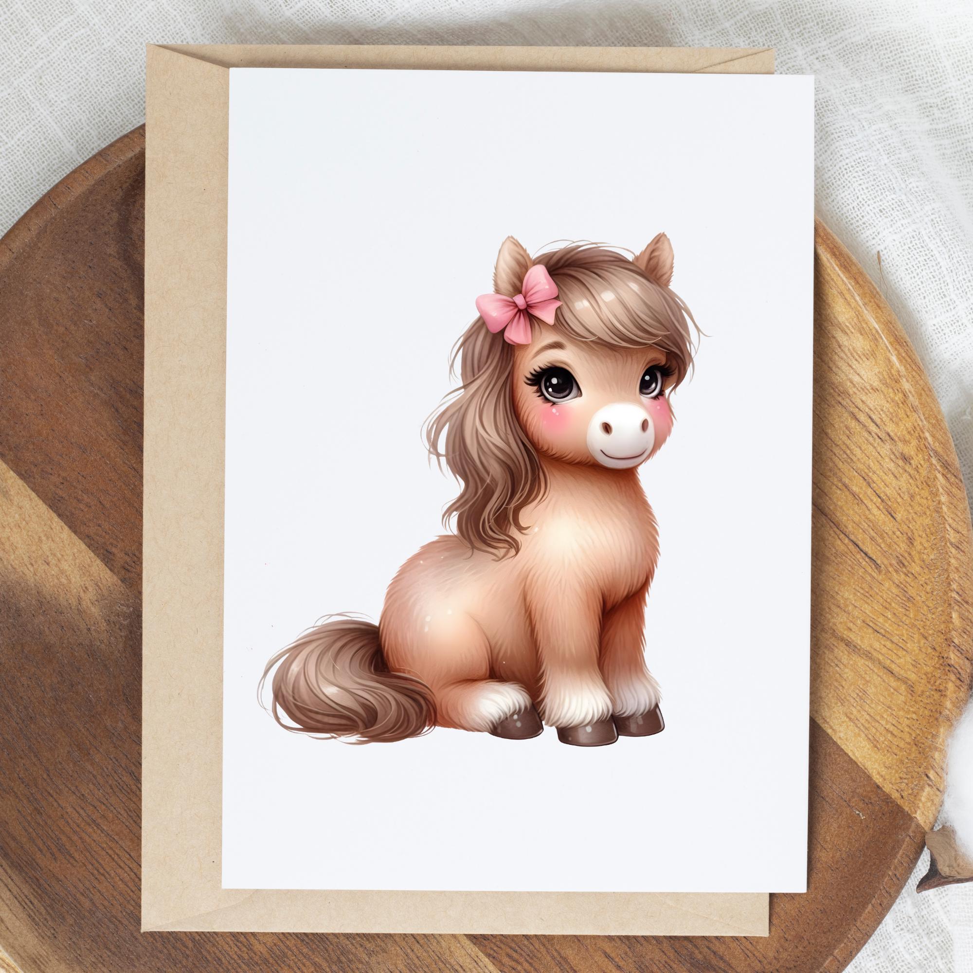 Pink Farm Clipart, Cute Farm Clipart, Watercolor Farm Animals Clipart ...