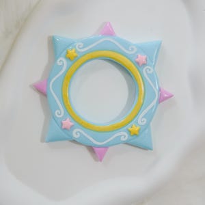 Fairycore Star Hair Stick – Handmade Pastel Moon Bun Pin - Etsy