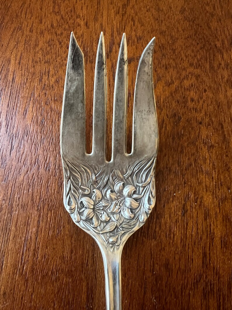 Antique Serving Fork - Etsy