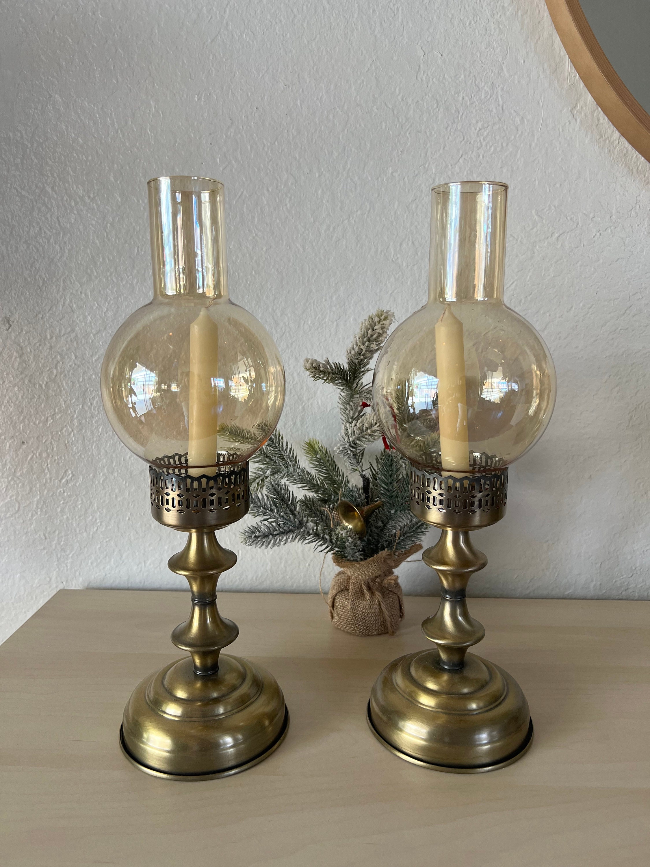 Vintage Candle Lamps - Etsy