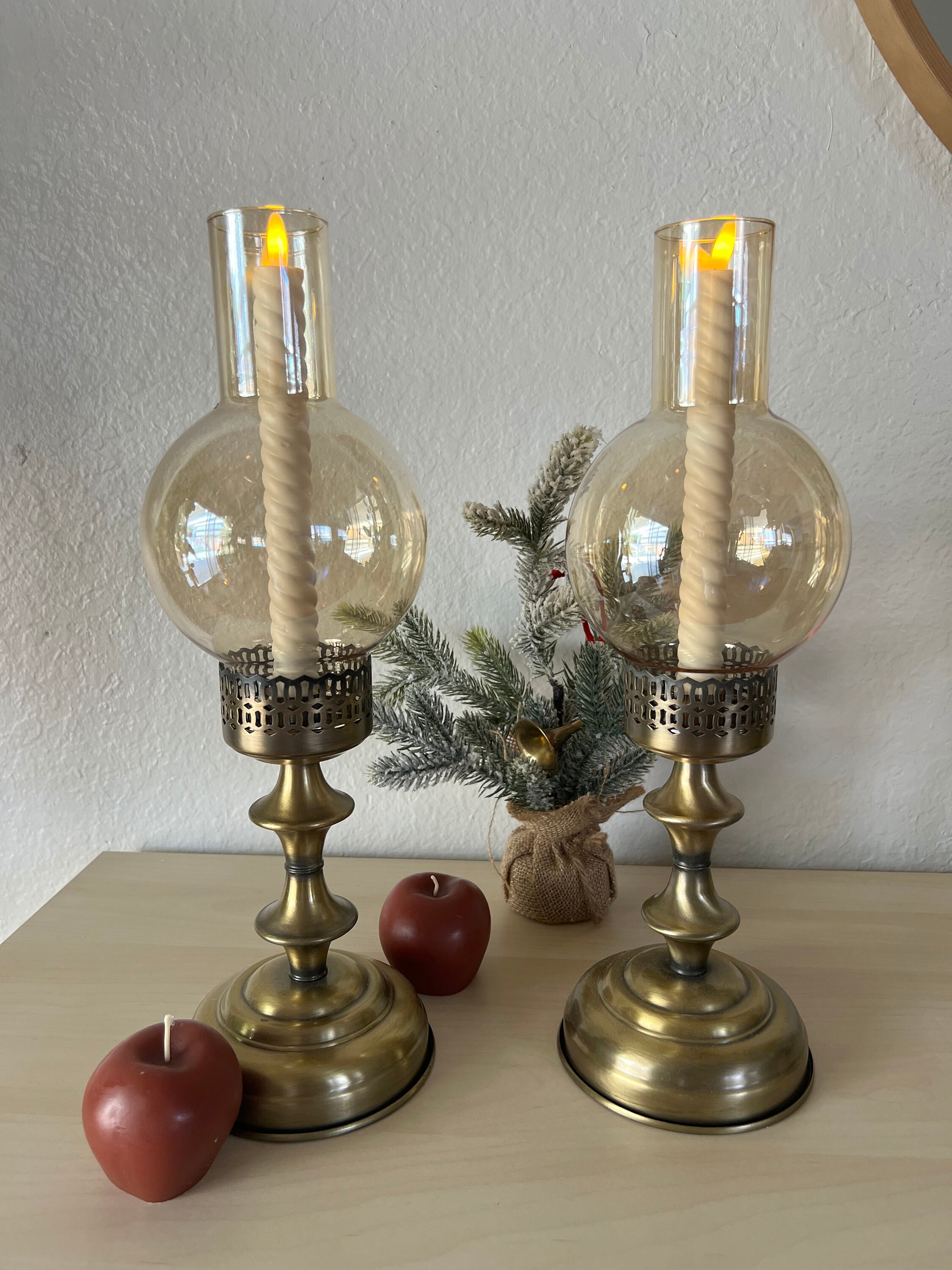 Vintage Candle Lamps - Etsy