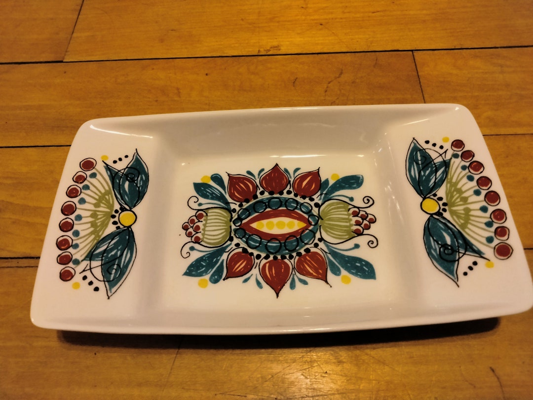 Vintage Norwegian Saga Norsk Plate - Etsy