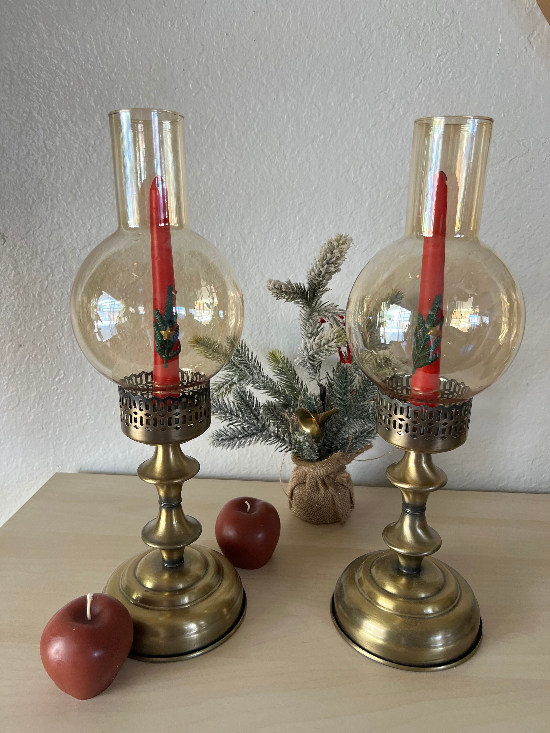 Vintage Candle Lamps - Etsy
