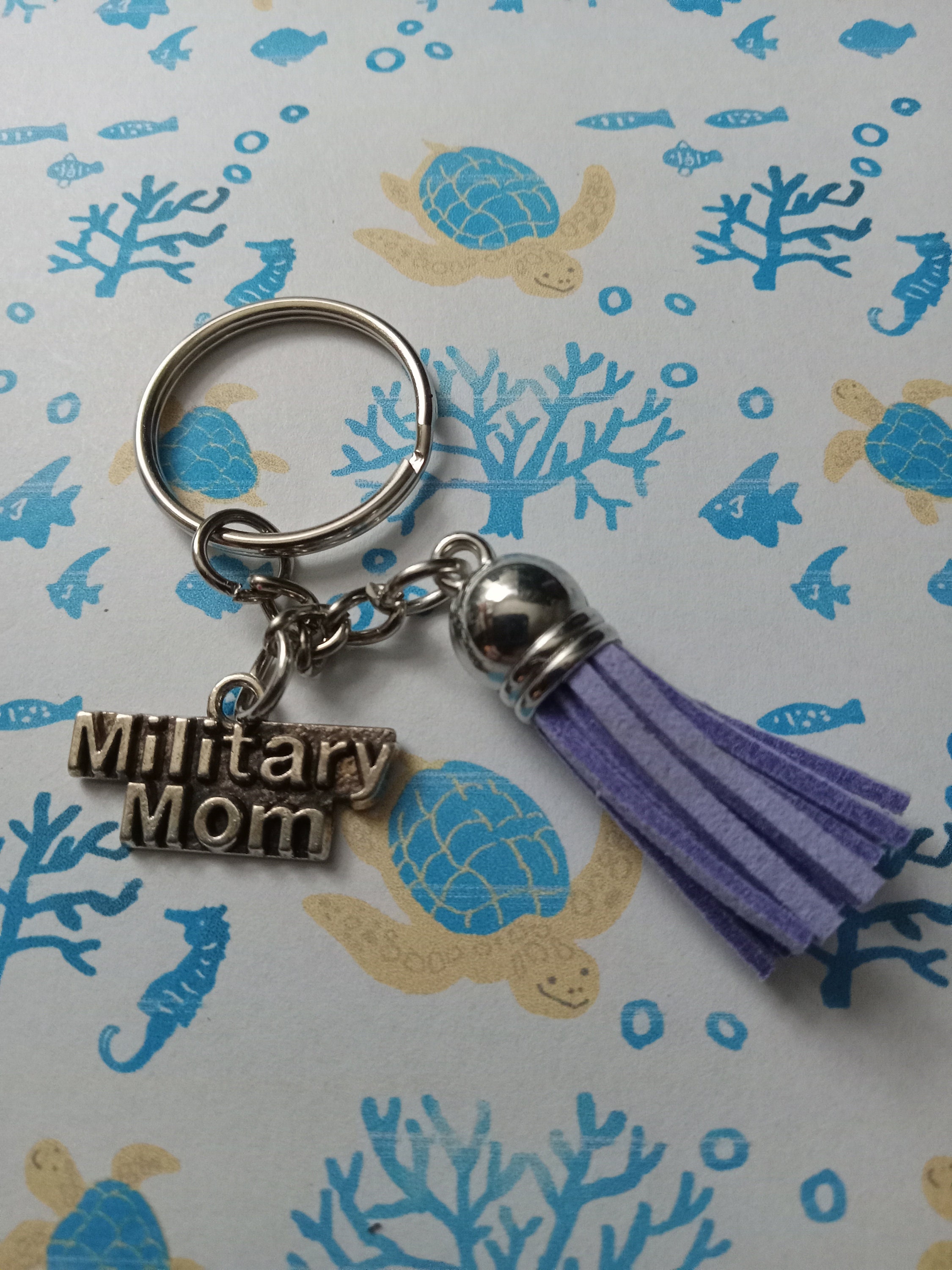 Military Keychains With Tassels - Etsy