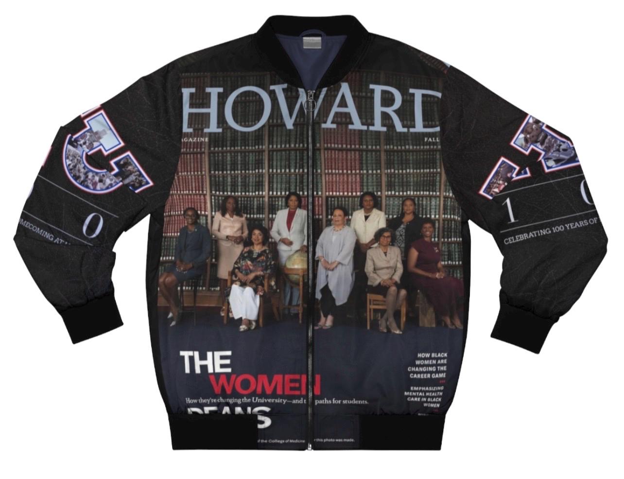 Custom Bomer Jacket Howard University Woman Deans Collection ( 100th ...