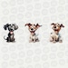 Funny and Crazy Dog Clipart Bundle, Dogs PNG, Watercolor Puppy Graphics ...