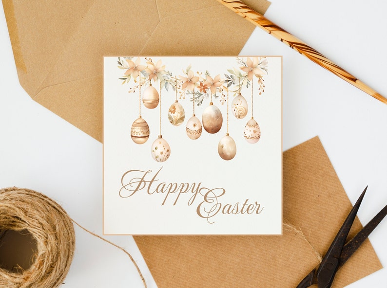 110 Rustic Easter Clipart Bundle, Watercolor Easter PNG Set, Easter ...