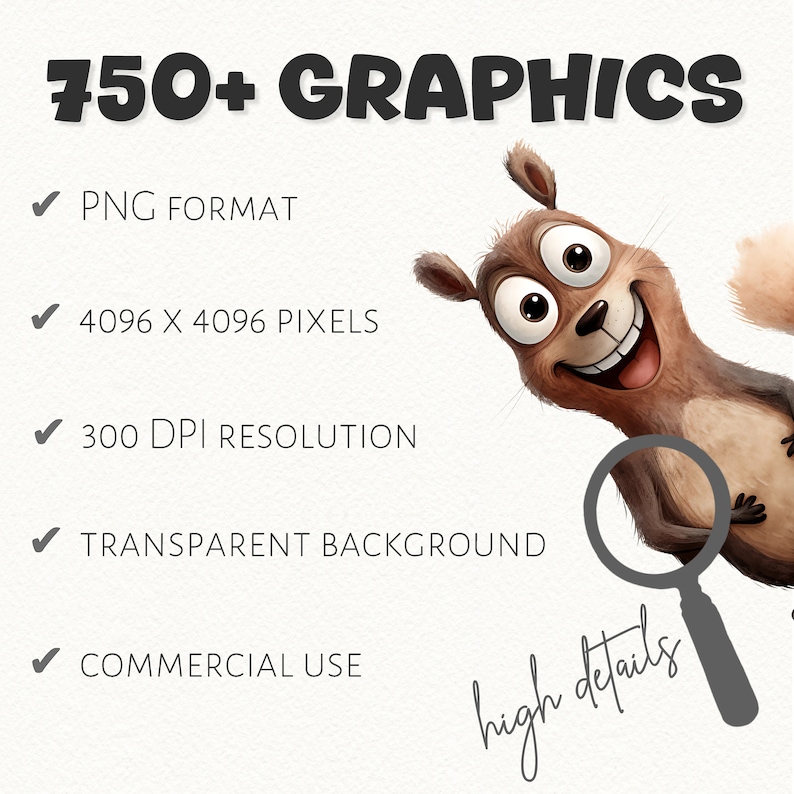 750+ Funny Animals Mega Bundle, Silly Quirky Dog Clipart, Funny Cat PNG ...