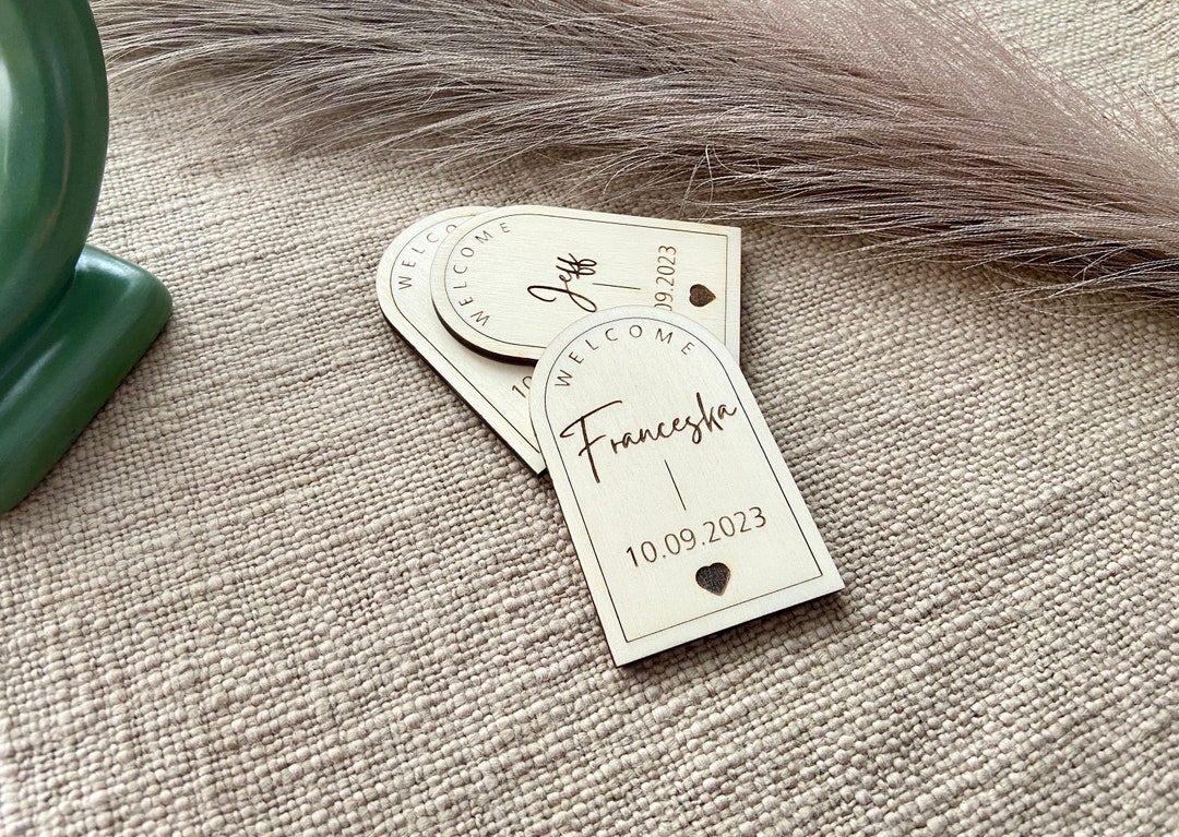 Wedding Table Name Tags, Guest Place Cards, Table Place Name, Custom ...