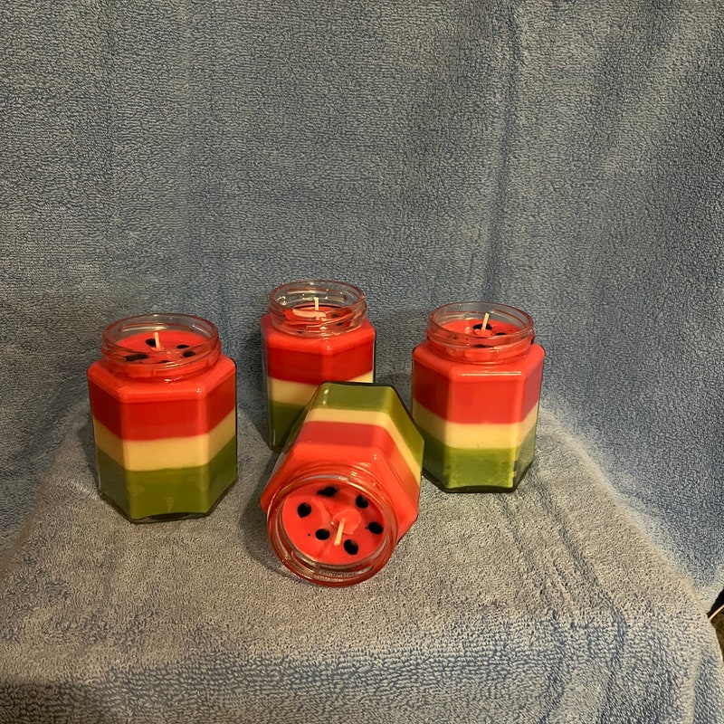 Watermelon Candle - Etsy