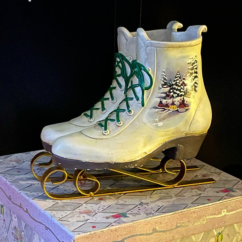 Painted Ice Skates - Etsy
