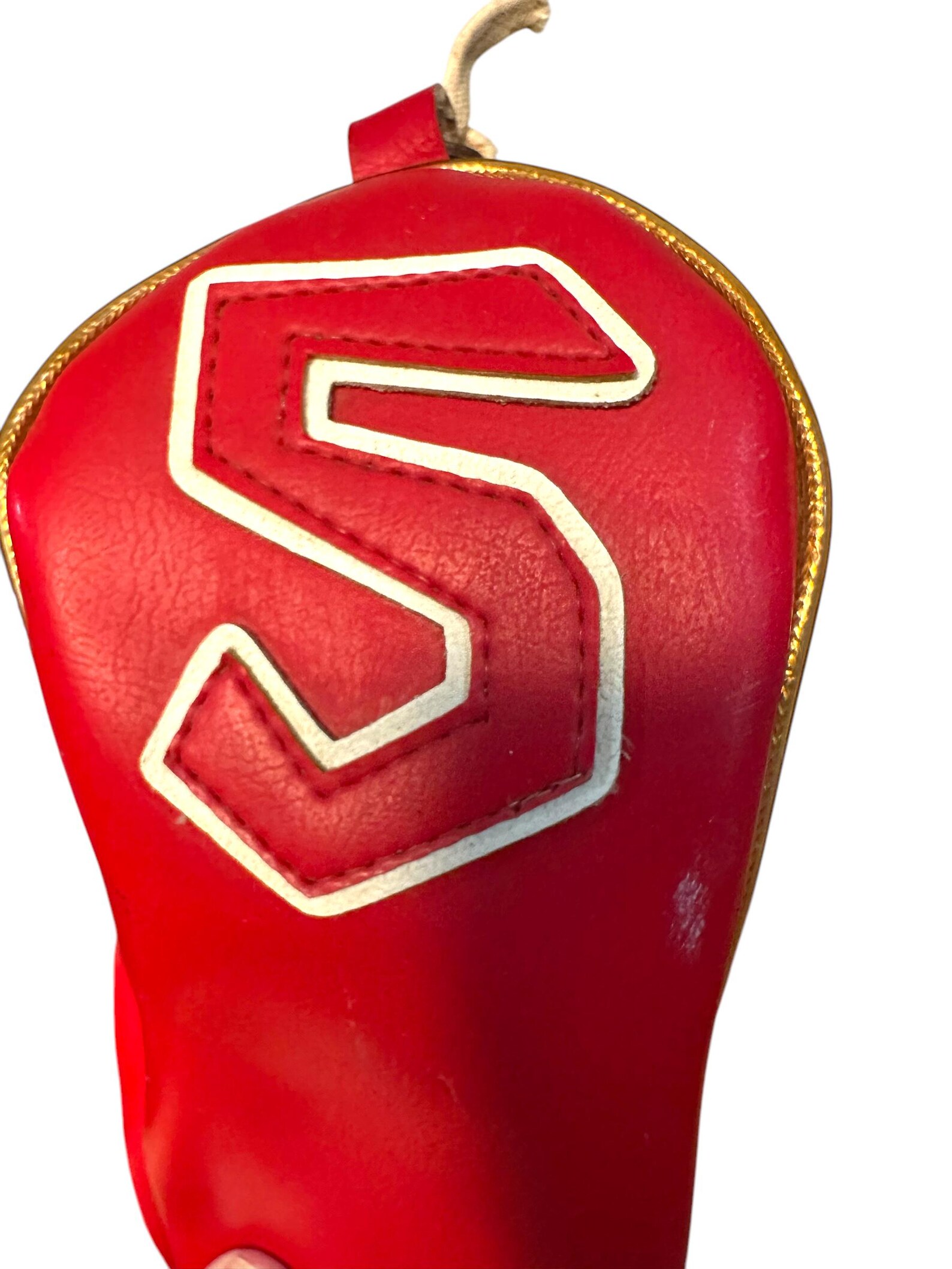 Vintage Titleist Golf Club Covers: Red Synthetic Leather, Mohawk Hills ...